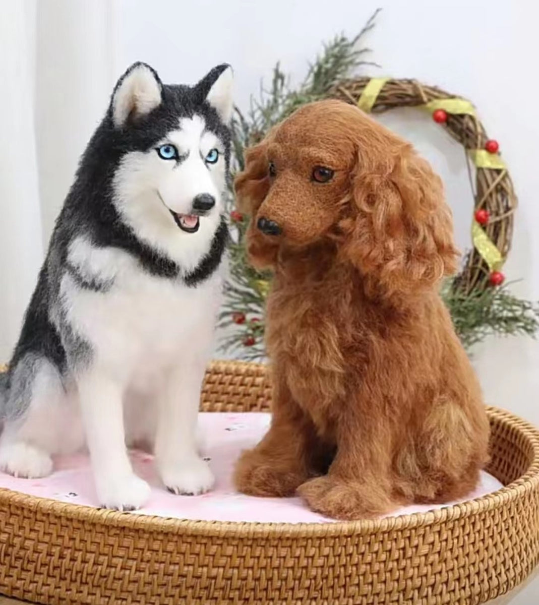 Custom Felted 3D Pet Full Body – CocoPetKit